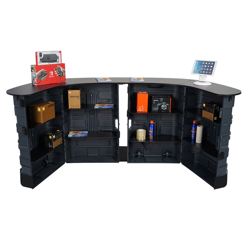 Tradeshow Shipping Case Counter Kit – w/Custom Graphics!
