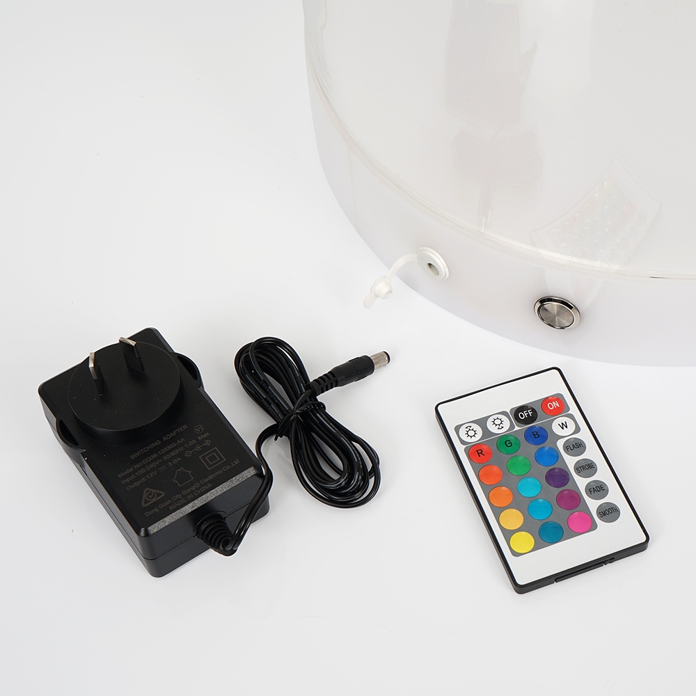 Round Acrylic Display Case – 400mm – 16 Colour LED