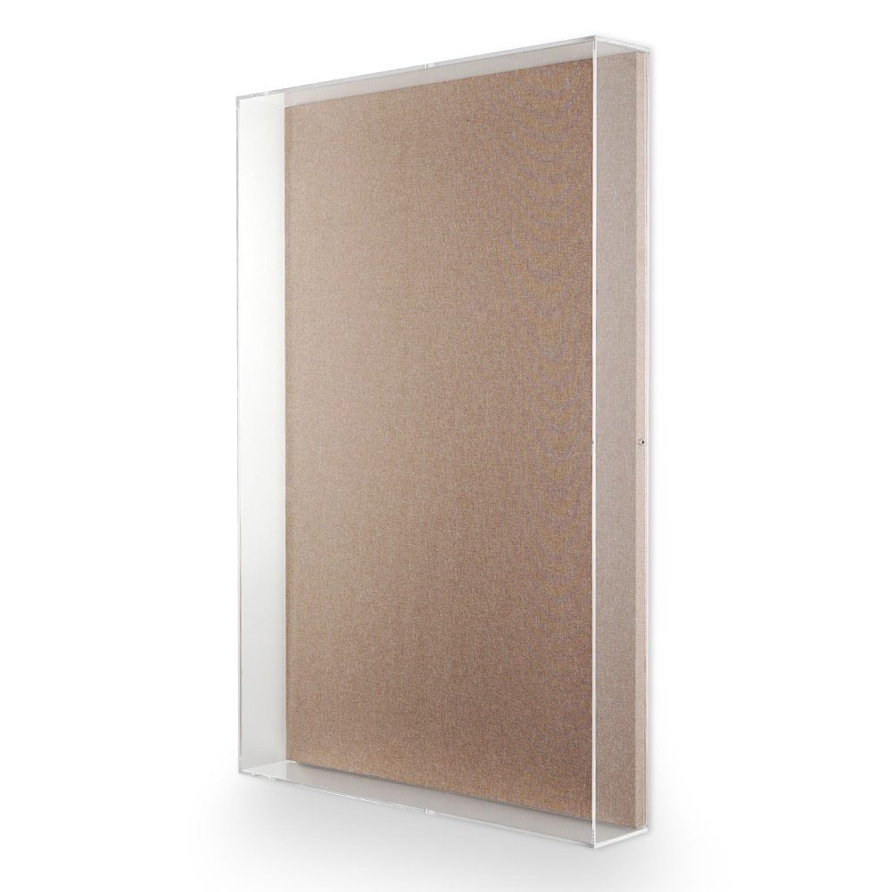 Wall Mount Shadow Box – Linen Back – Ships Same Day!