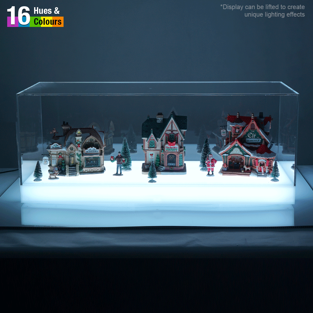 LED Acrylic Display Case – 765 x 310mm – 16 Colour LED