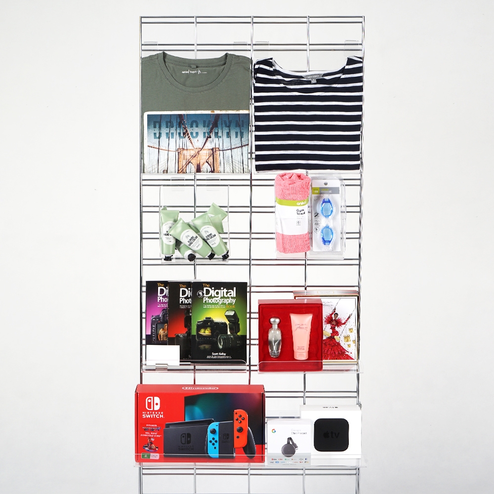 Grid Wall Shelf – 280 x 142 x 150mm - Ships Same Day!