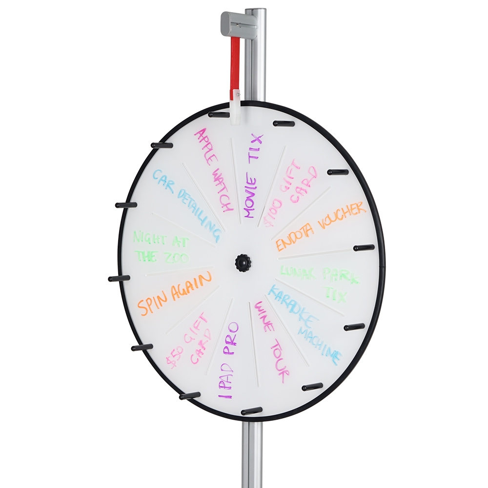 Promotional Prize Wheel – 12 Sections – 1840mm Tall