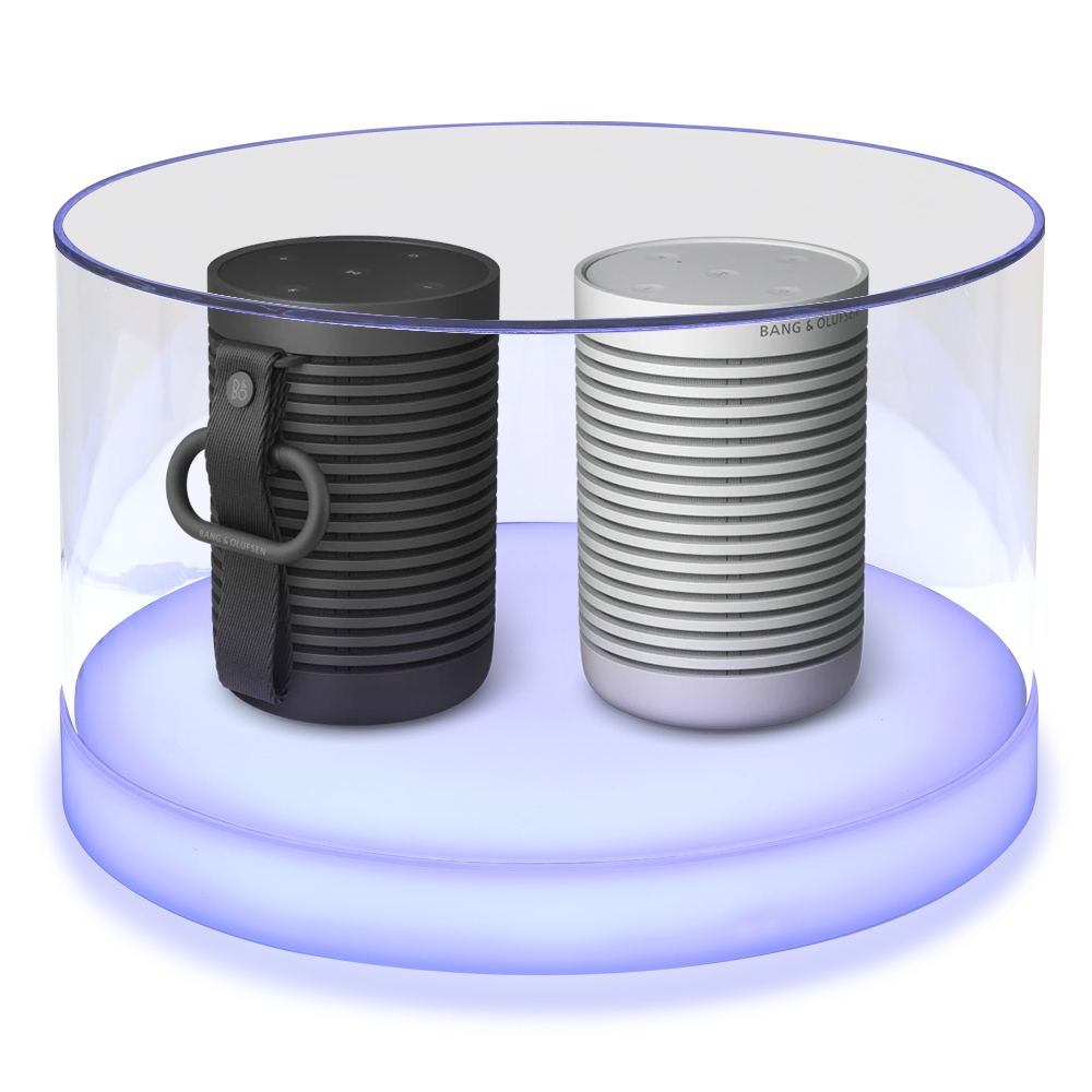 Round Acrylic Display Case – 505mm – 16 Colour LED