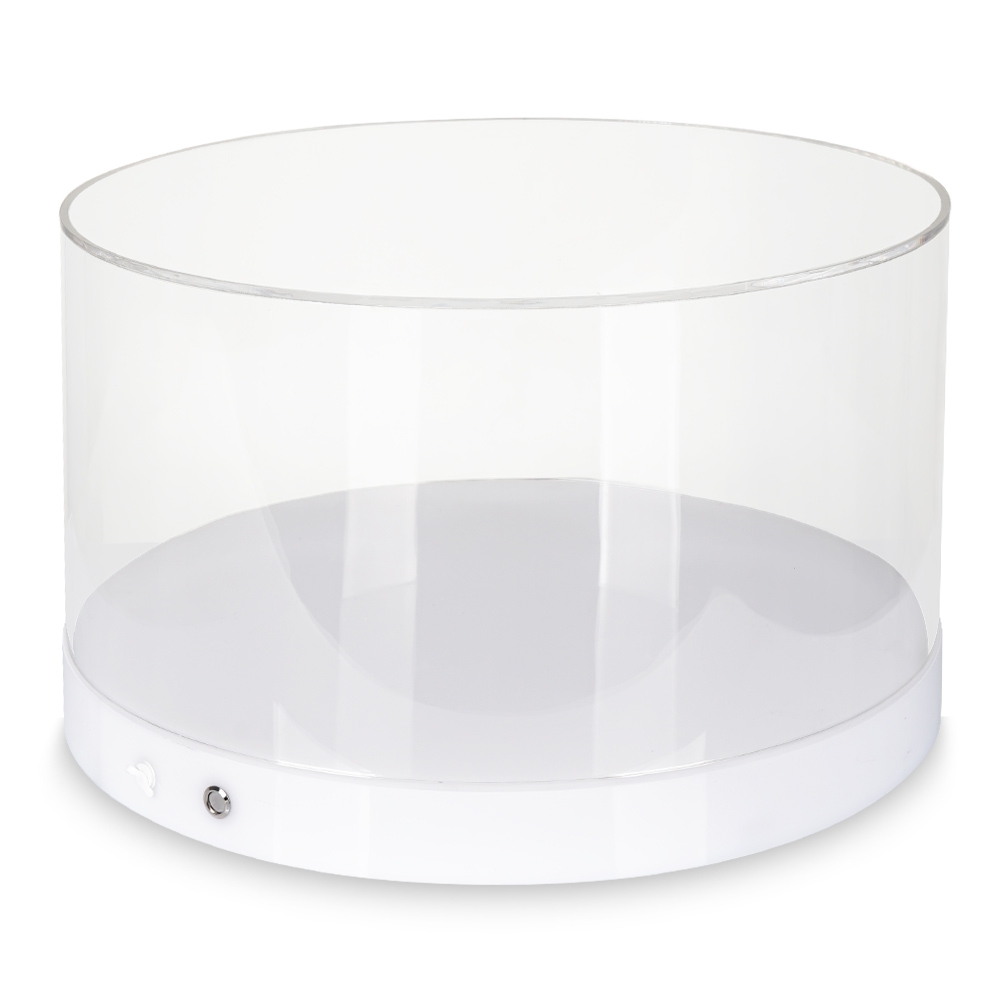 Round Acrylic Display Case – 505mm – 16 Colour LED