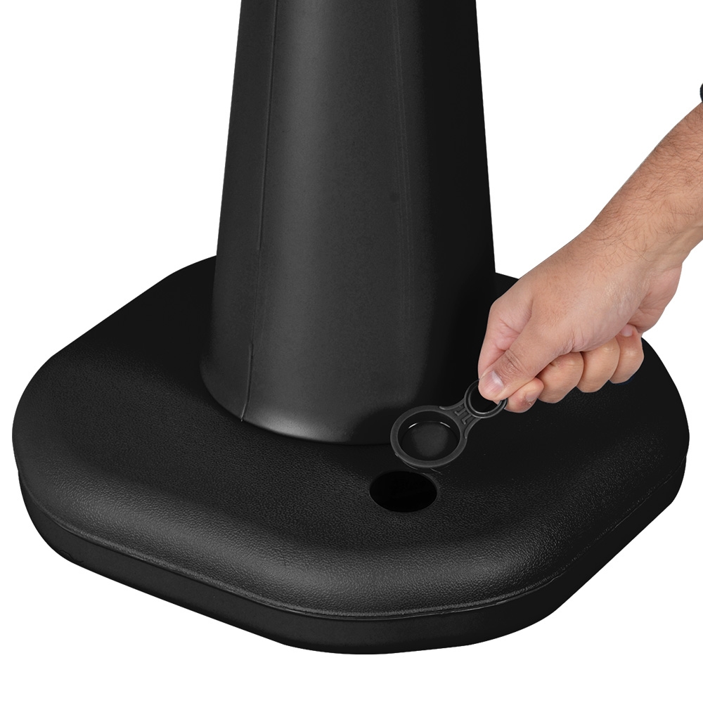 Outdoor Sign Holder – Cone Display w/ Custom Print Graphic