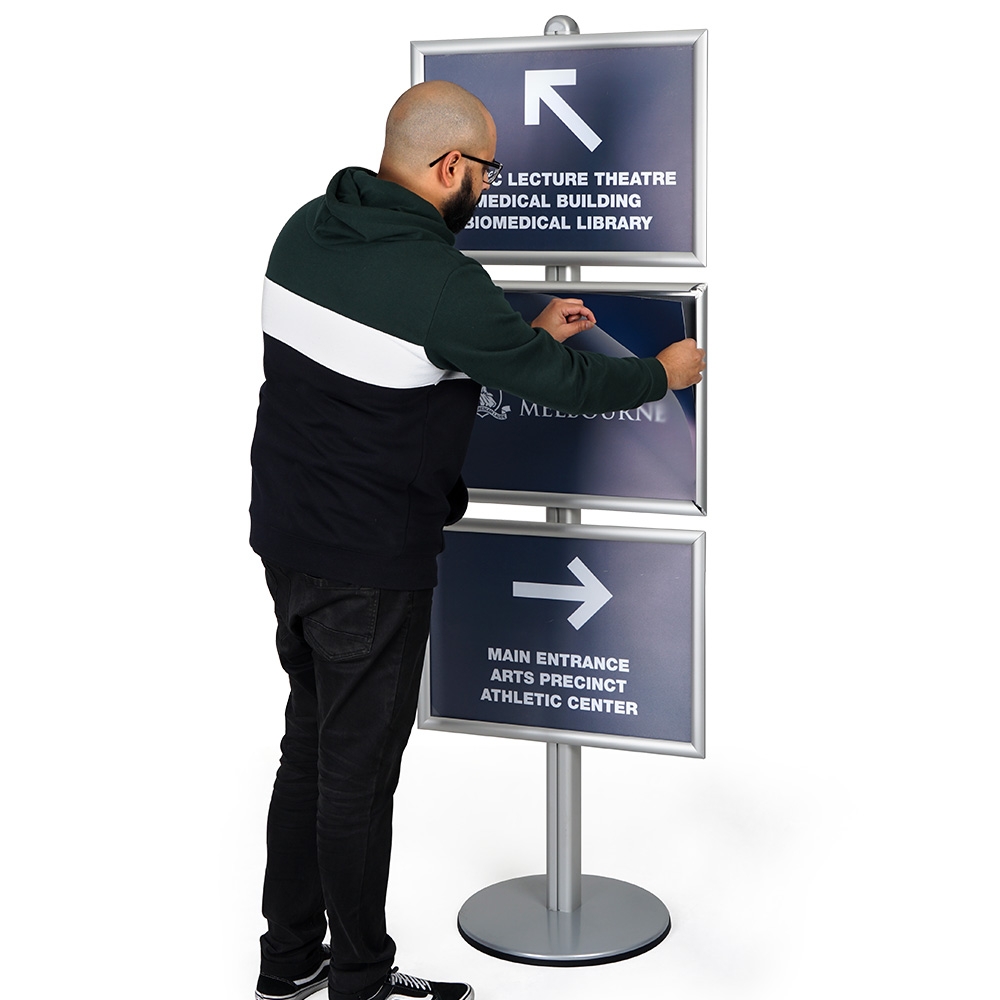 Self Standing Signs – (3) A2 Snapframes – Ships Today!