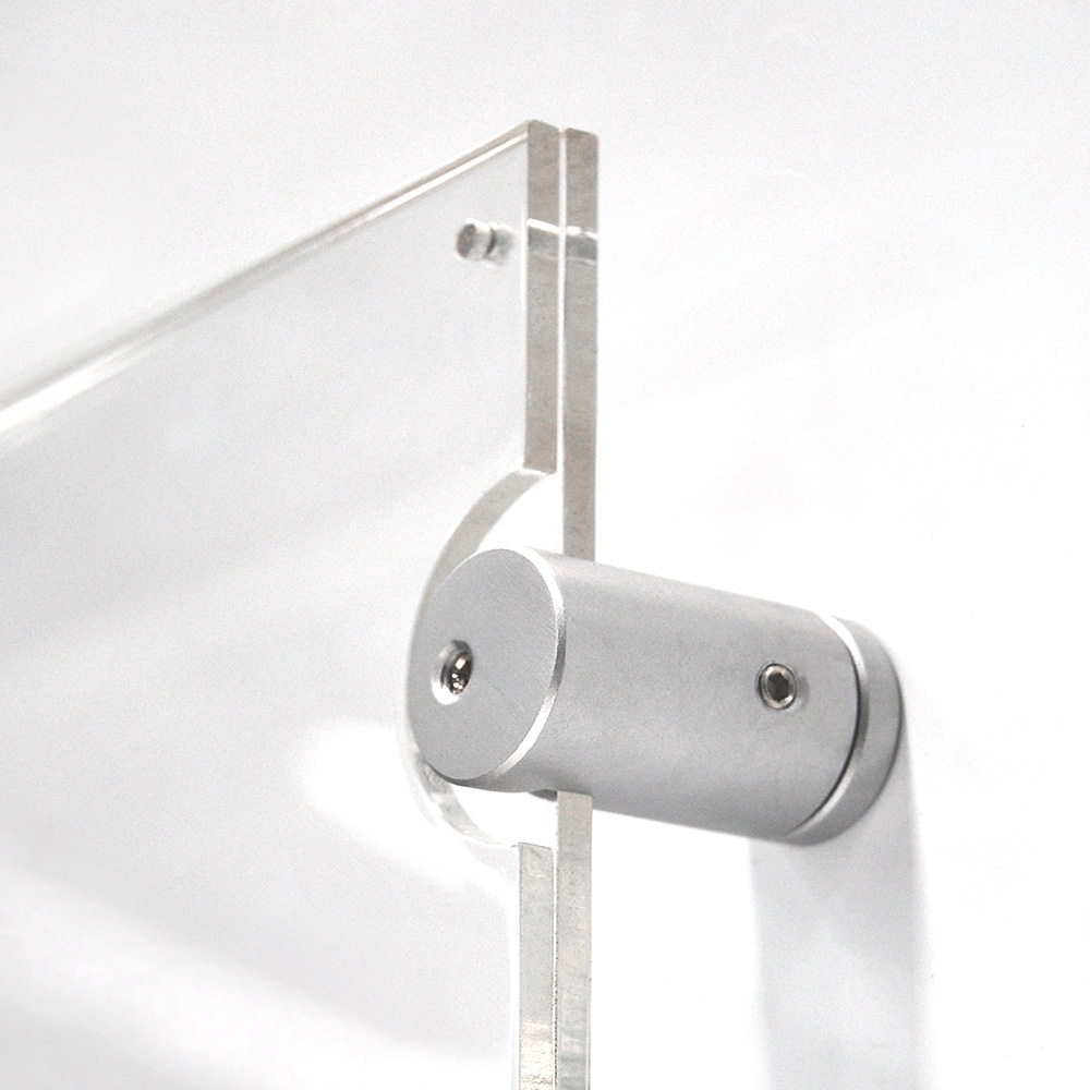 The Wall Mount Acrylic Sign Uses A3 Sized Graphics. The Sign Fittings ...