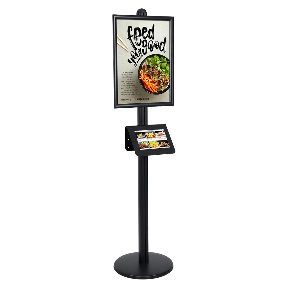 Secure Tablet Floor Stand w/ A2 frame – 10.2" Apple iPad