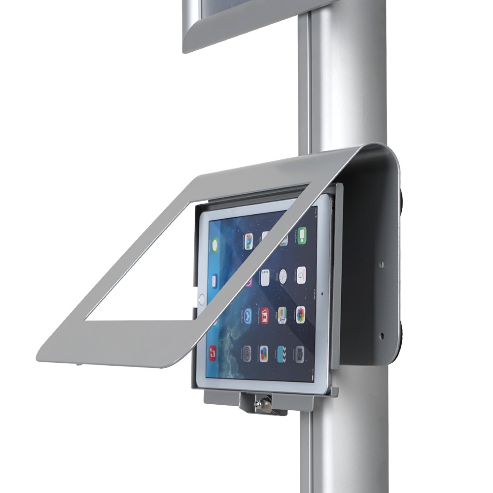 Trade Show iPad Stand w/ A2 frame – Ships Same Day!