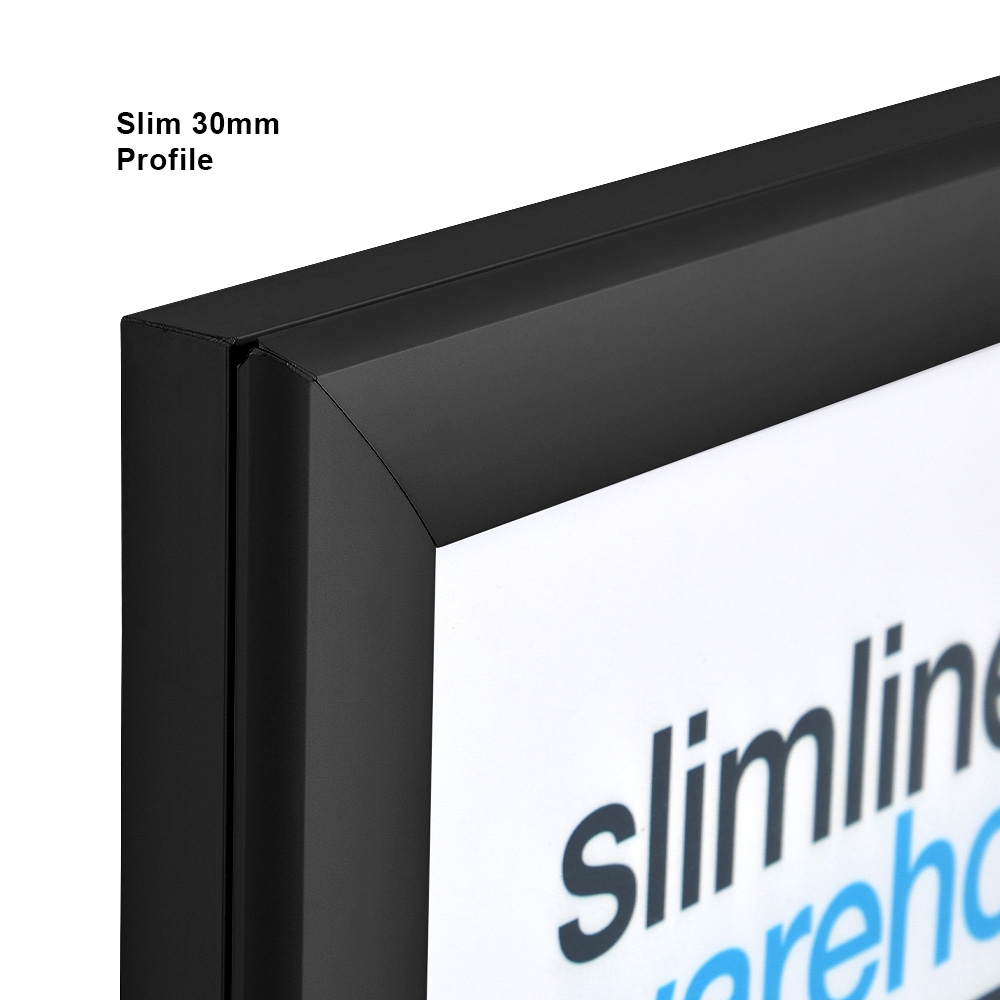 A0 Light Up Poster Box – Locking & Waterproof – Ships Today