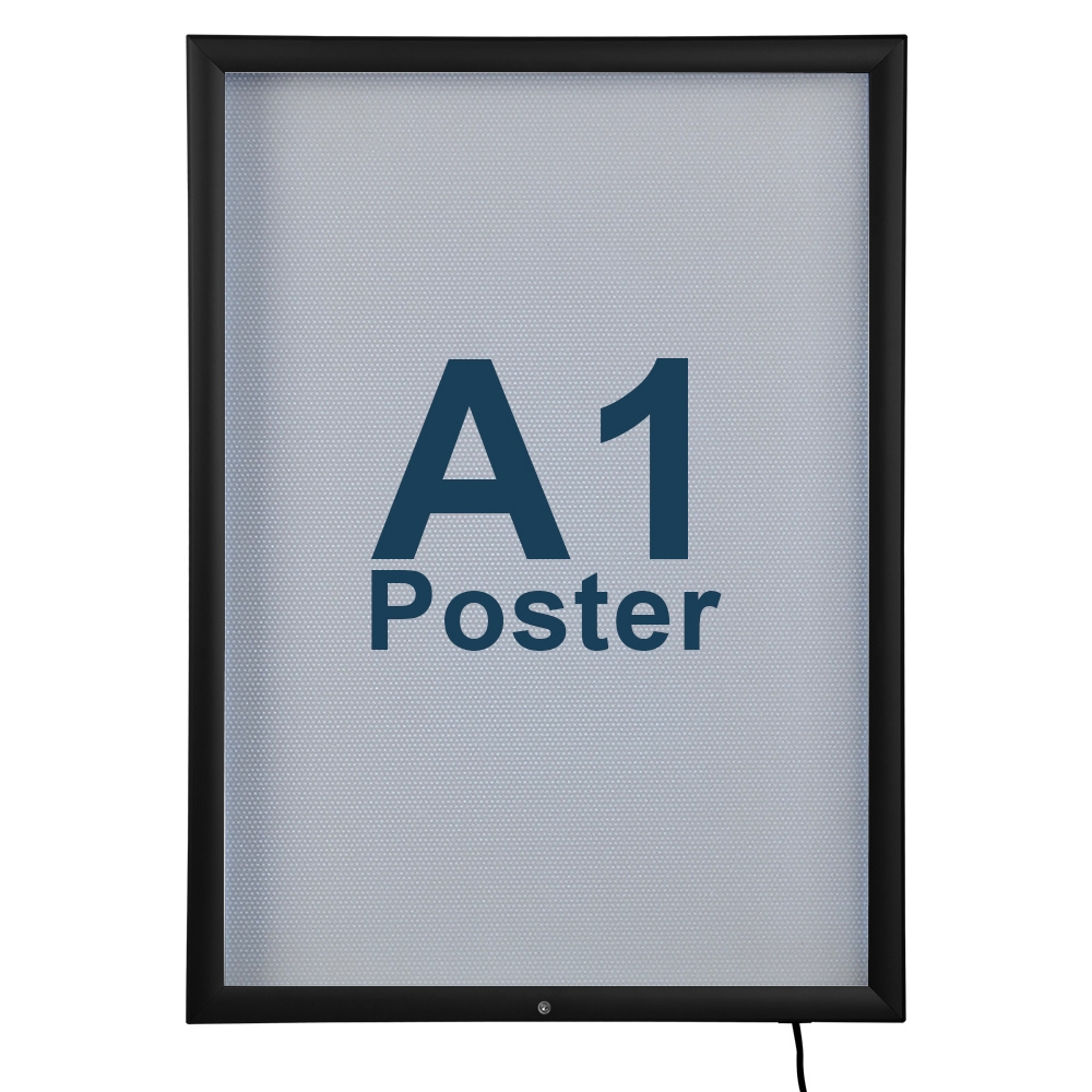 A1 Cinema Poster Frame – Locking & Waterproof – Ships Today