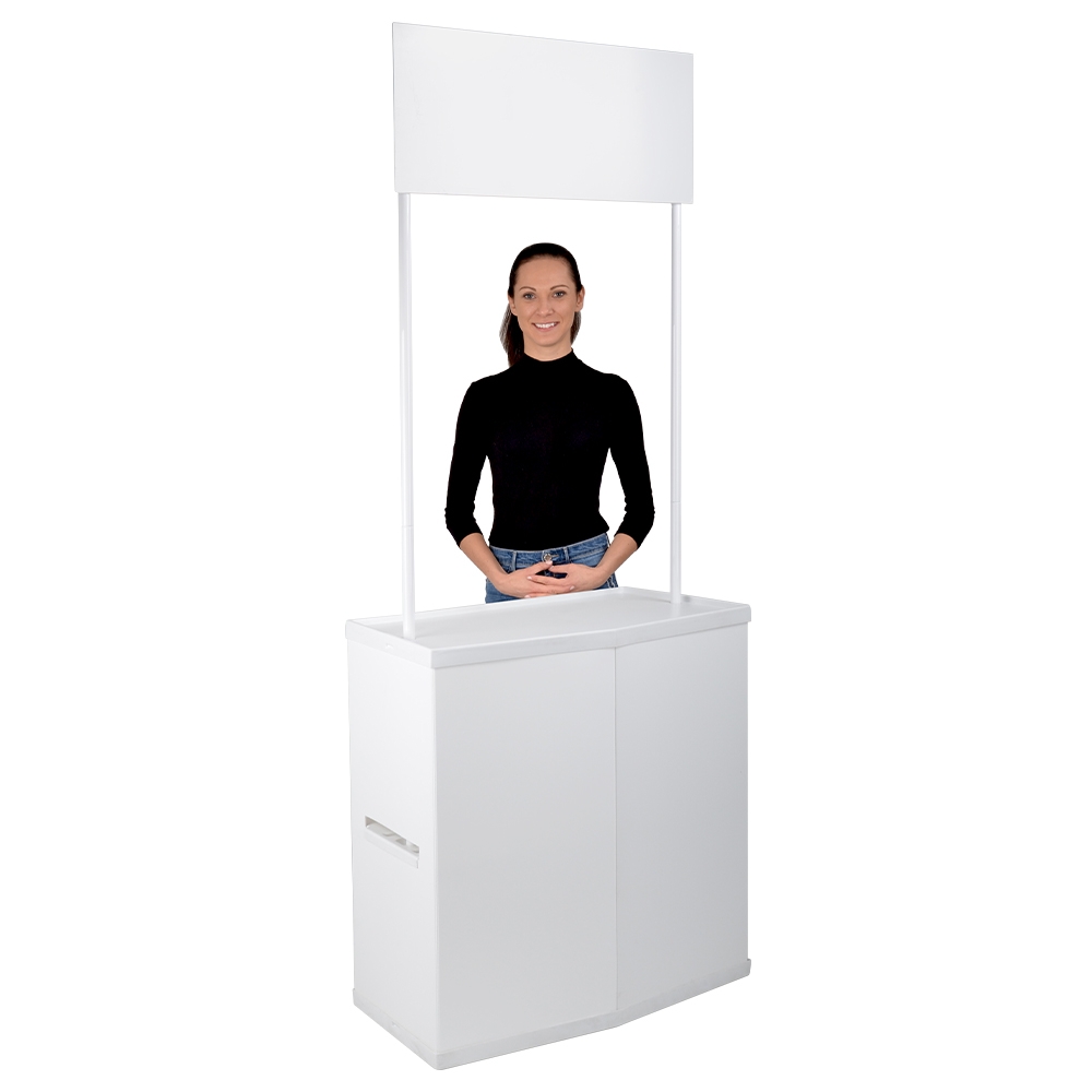 This Display Counter is Lightweight & Portable. The Table is Quick to ...