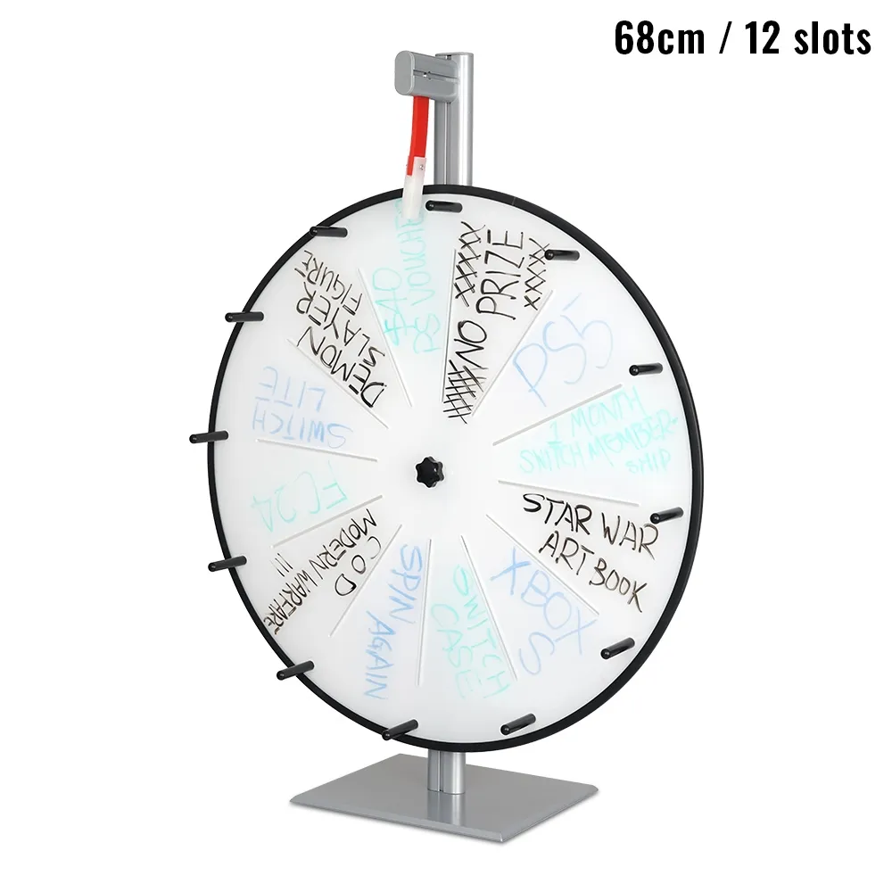 Spinning Game Wheel – 81cm w/12 Slots – Ships Same Day