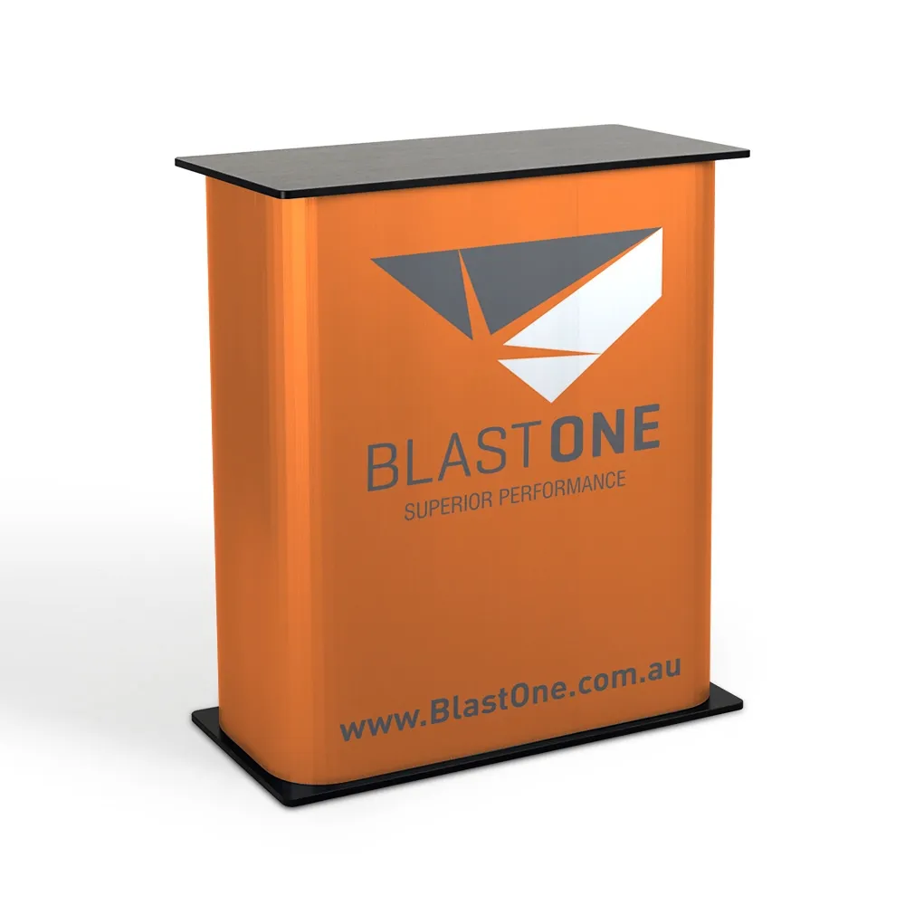 The Portable Counters are Quickly Assembled in Minutes!