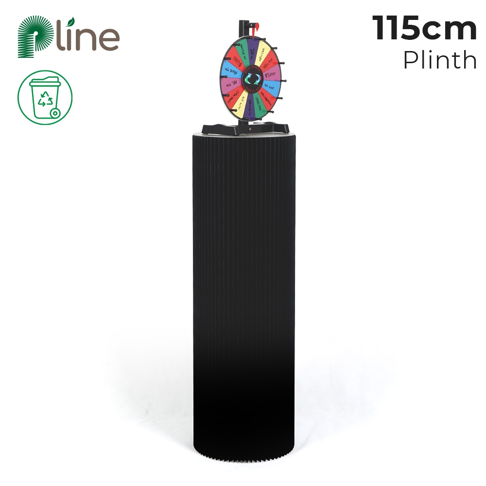 Raffle Spinning Wheel w/ 14 Slots & 115mm Paper Plinth