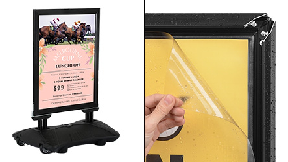 Water Base Sign Holder – A0 Waterproof – Ships Same Day!