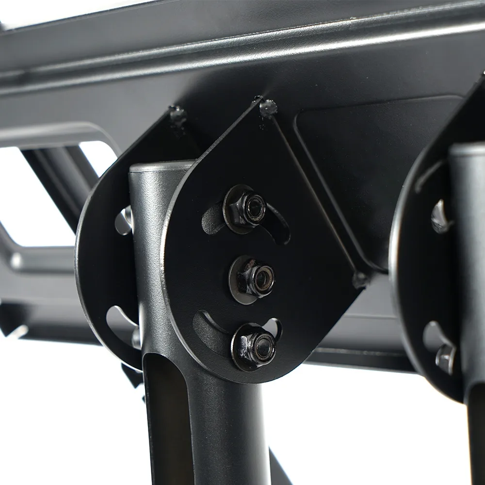 Rolling Television Stand – 32" – 70" - Angled - Ships Today!