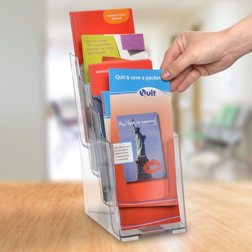 Multi Pocket Literature Holders - Ships Same Day! ¦ Slimline Warehouse