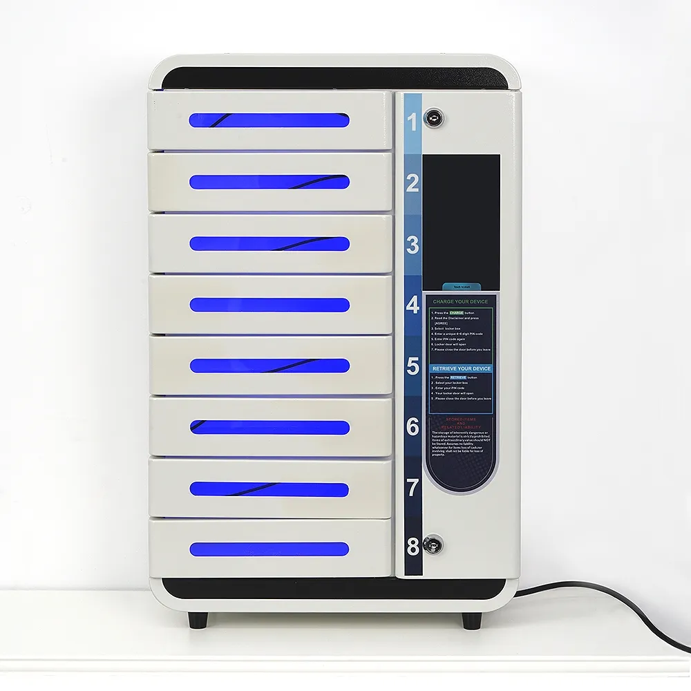 Phone Charging Table – Custom Printed Top w/ Qi Pad!