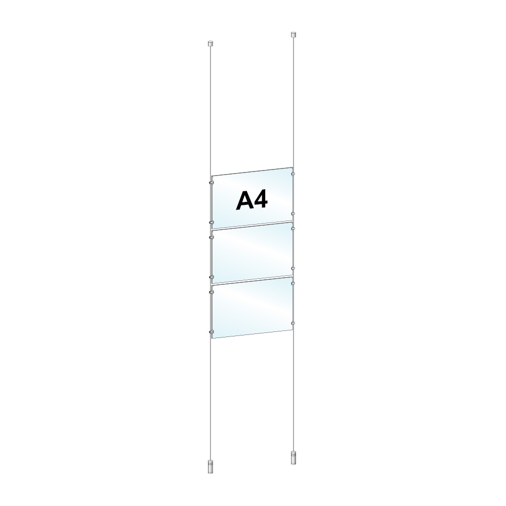 Window Display Real Estate – 3 A4 Frames – Ships Today!