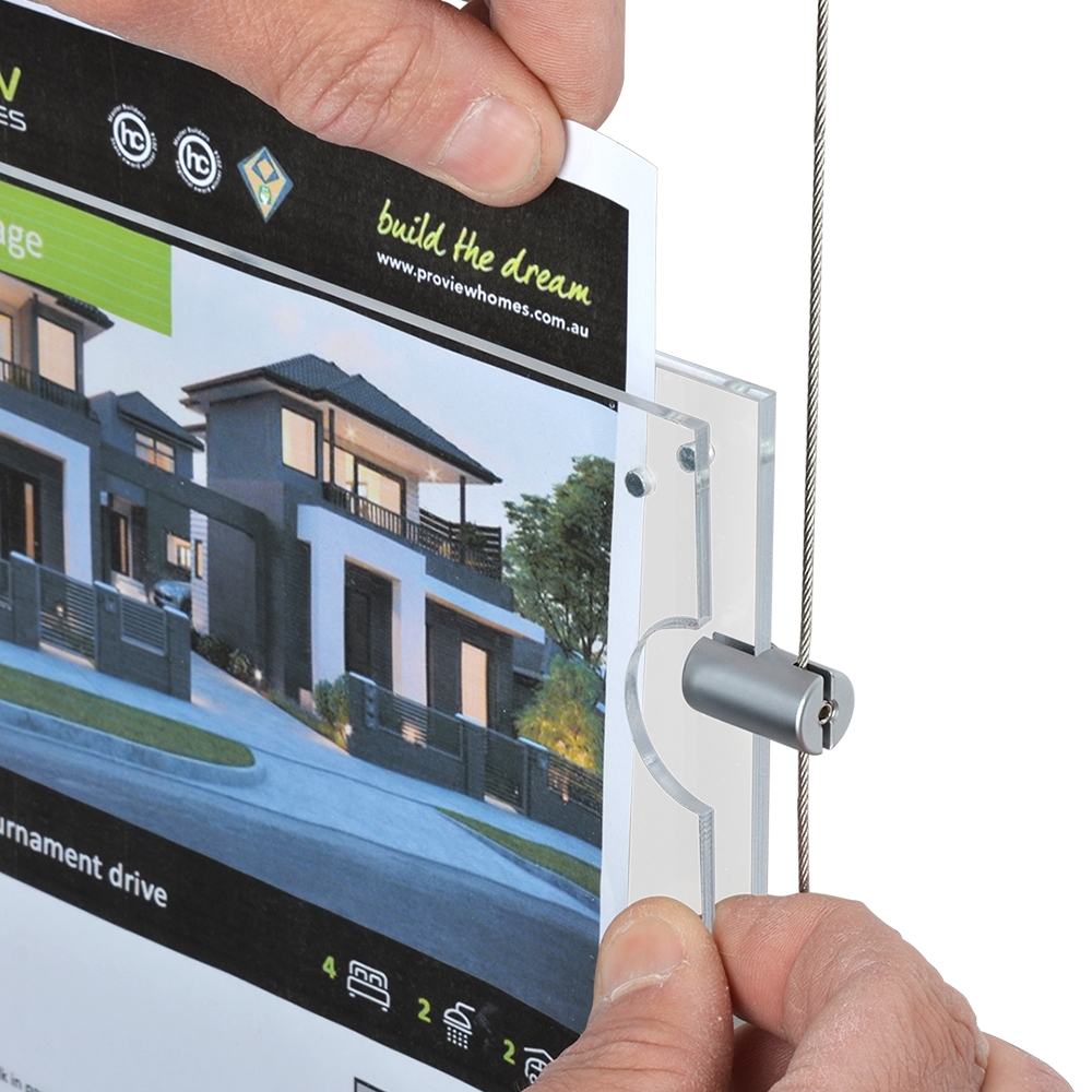 Cable Window Display – 3 A3 Frames – Ships Same Day!