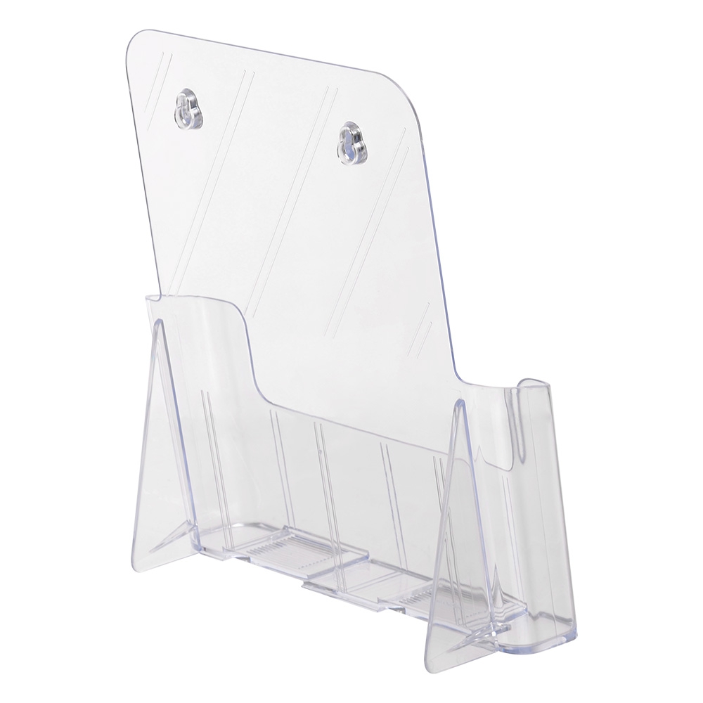 Clear Magazine Holder - Wall Mount or Countertop ¦ Slimline Warehouse